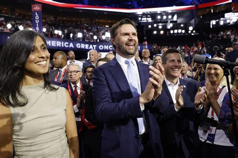 Trump Pick Of J D Vance As Running Mate Opens New Battlefront In