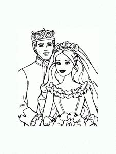 Bonito rey y reina Páginas de Reyes y reinas para imprimir