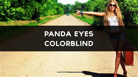 Dubstep Panda Eyes Colorblind Youtube