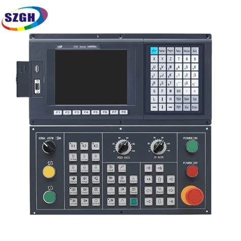 2 Axis CNC Lathe Controller With Electric Turret And Binary Code Turret