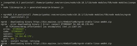 Error While Installing Fdk In Ubuntu App Platform Freshworks