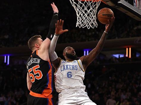 Lebron Churns Out Triple Double As Lakers Edge Knicks In Ot