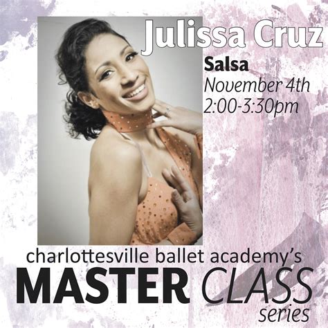 New Salsa Master Class Charlottesville Ballet