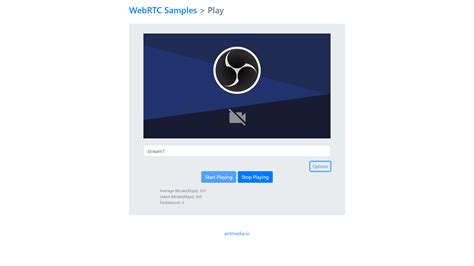 WebRTC Playback Ant Media Documentation