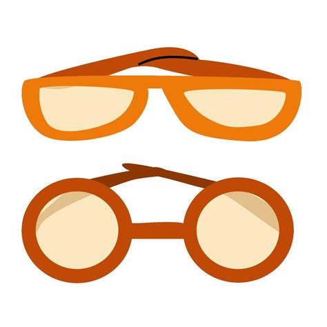 Elegance Retro Sunglass Set Of Two Elements 35354812 Vector Art At Vecteezy