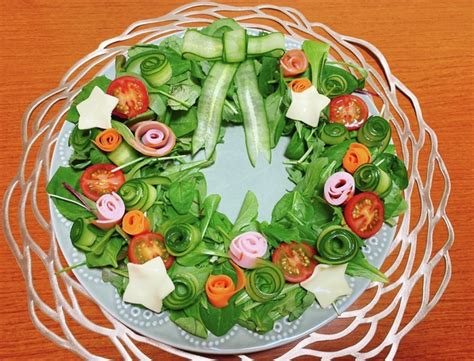 簡単！クリスマスに簡単リースサラダ By マカロン♡♡♡ 【クックパッド】 簡単おいしいみんなのレシピが358万品