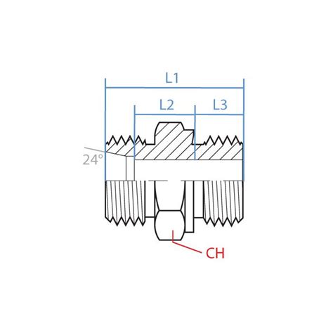Ss Din X Mbspp No Seal Hydraulic Pneumatic Parts