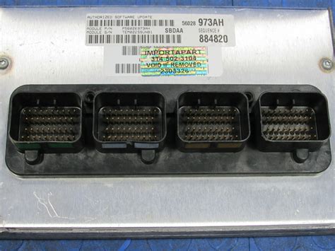 05 Dodge Durango 5 7L Hemi ECU ECM PCM Engine Computer 973 56028973AH PROG 3326 Importapart