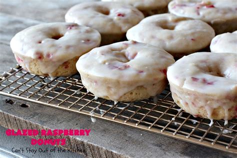 Glazed Raspberry Donuts Cant Stay Out Of The Kitchen