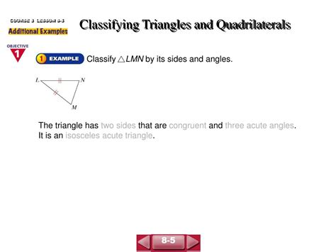 Ppt Classifying Triangles And Quadrilaterals Powerpoint Presentation