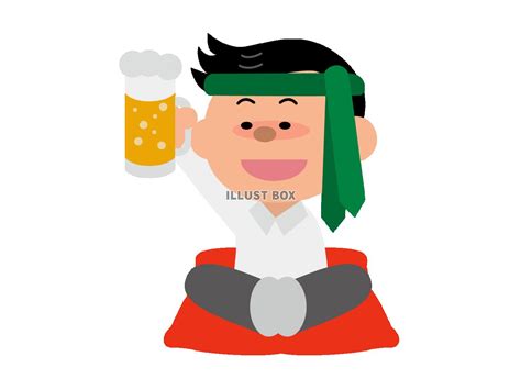 無料イラスト 酔っ払い