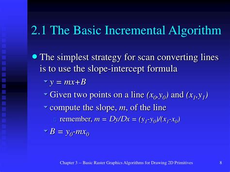 Ppt Basic Raster Graphics Algorithms For Drawing 2d Primitives Powerpoint Presentation Id