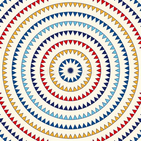 Pattern With Symmetric Geometric Ornament Abstract Repeated Bright Squares And Rhombuses