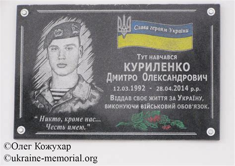- Книга памяти погибших за Украину - Украинский мемориал
