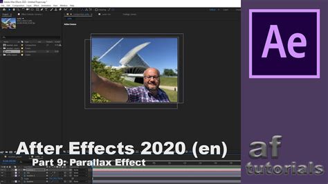 Parallax Effect Bringing Pictures To Life Adobe After Effects 2020 Part 9 Youtube