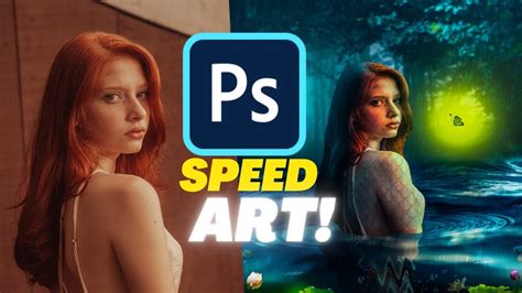 Siren Mermaid Photoshop Manipulation Speed Art Tutorial YouTube