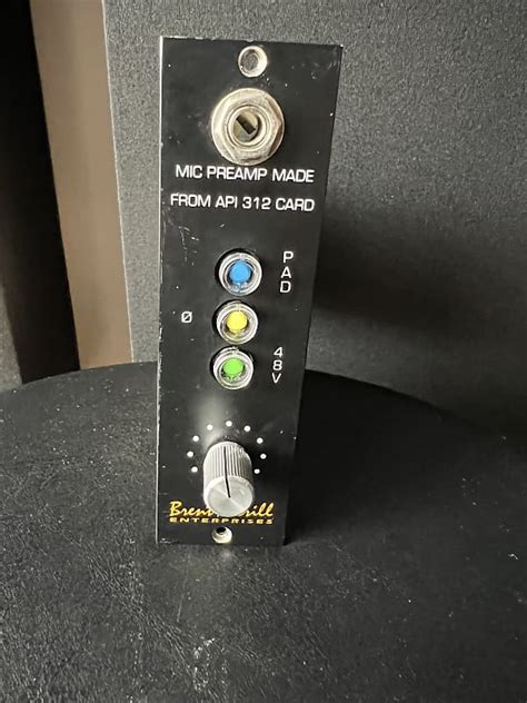 Brent Averill 312 Vintage Api Mic Preamp Card Reverb
