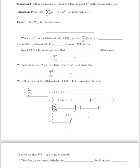 Solved Question 1 ﻿fill In The Blanks To Complete Following