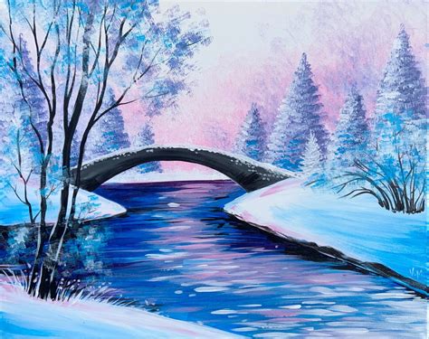 Paint And Sip Bridge Over Water Pottery Factory Brookfield