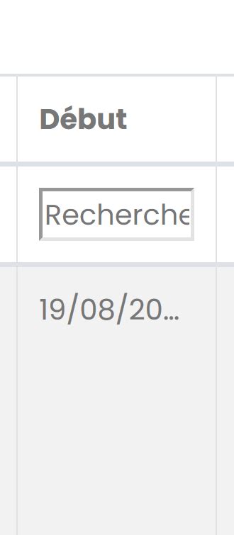 Symfony 5 Search On A Datetimecolumn Datatables — Datatables Forums