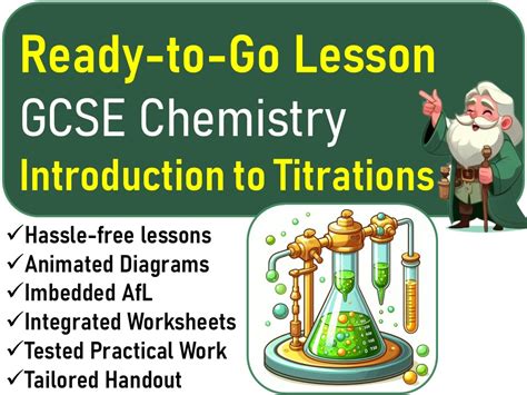 Introduction To Titrations Lesson Alchemist Emporium Teaching Resources