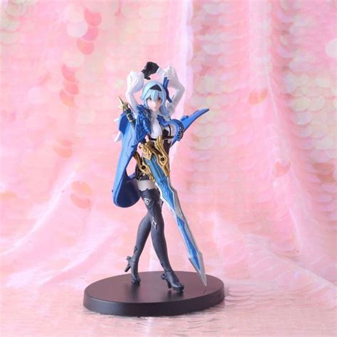 IPIE2 PVC Genshin Tokoh Mainan Mainan Boneka Miniatur Mobil Model