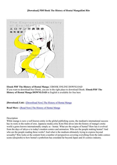 Download The History Of Hentai Manga Kimi Rito By Kucinglibra Issuu