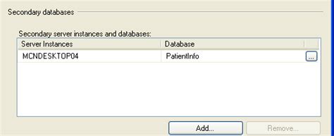 SQL Server Log Shipping
