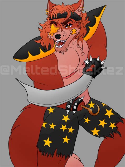 Glamrock Foxy By Poisonwine On Discord Fnaf Characters Fnaf Foxy