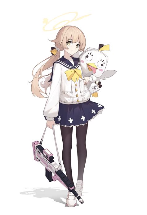Hifumi And Peroro Blue Archive Drawn By Vsattce Danbooru