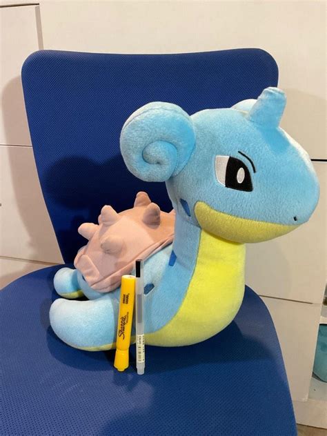 Pokemon Lapras Stuffed Toy Plushie Hobbies And Toys Toys And Games On
