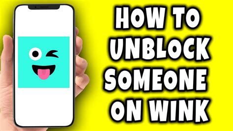 How To Unblock Someone On Wink App 2025 Youtube
