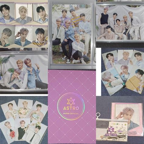 Astro Roroha Japan Official Photocards Mj Jinjin Chaeunwoo Moonbin