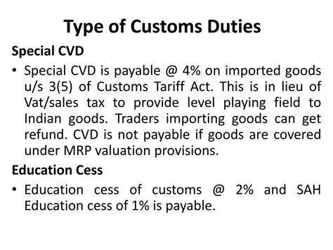 PPT Basics Of Custom Duty PowerPoint Presentation Free Download ID 1607884