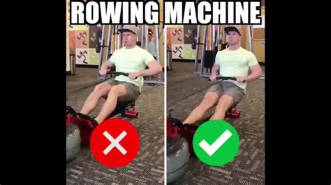 Rowing Machine Proper Form Video And Guide