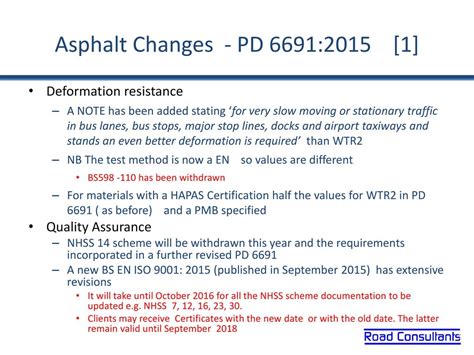 Londonwide Asphalt Specification An 2016 update - ppt download
