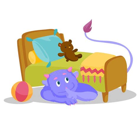 Under Bed Bed Stock Illustrations 3983 Under Bed Bed Stock