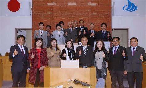 南市議會赴日參訪團拜訪友誼市群馬縣水上町 邀約來台參加台日交流高峰會 台新傳媒台灣新新聞報