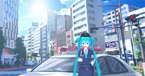 オリジナル 警察バージョンの初音ミク。 Urbanmikuのイラスト Pixiv