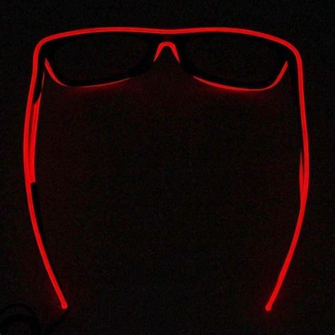 Light Up Led Glasses Red The Best Light Up Trainer Brand