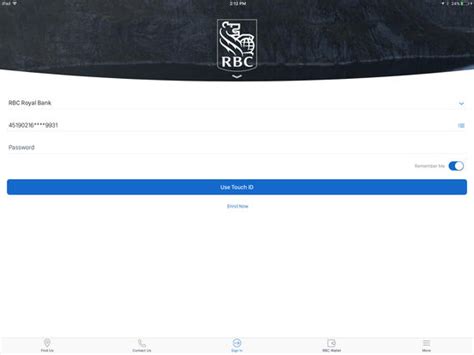 Rbc Mobile For Ipad Updated With Touch Id Support • Iphone In Canada Blog