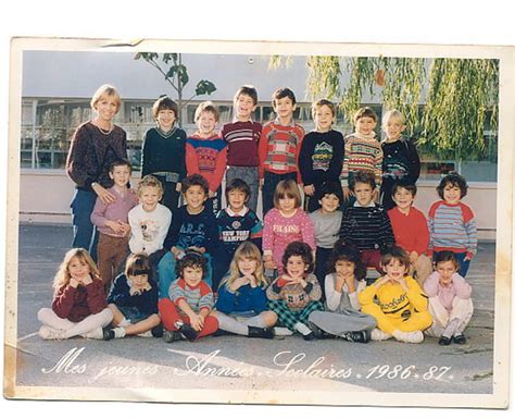 Photo De Classe GLYCINES 86 87 De 1986 ECOLE COTTAGE GLYCINES