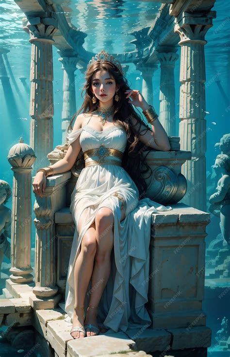 Premium Photo Beautiful Girl Living In The Underwater World Sexy Girl