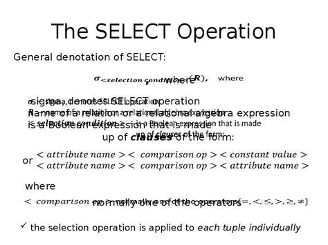 Analysis And Design Of Data Systems Relational Algebra Lecture 17