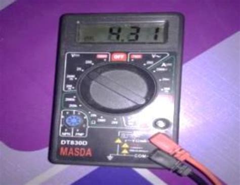 adapter output voltage measurementresults download scientific diagram