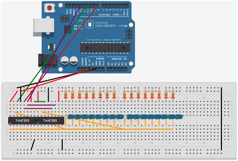 Driving 16 Leds Using Only Three Pins Of An Arduino
