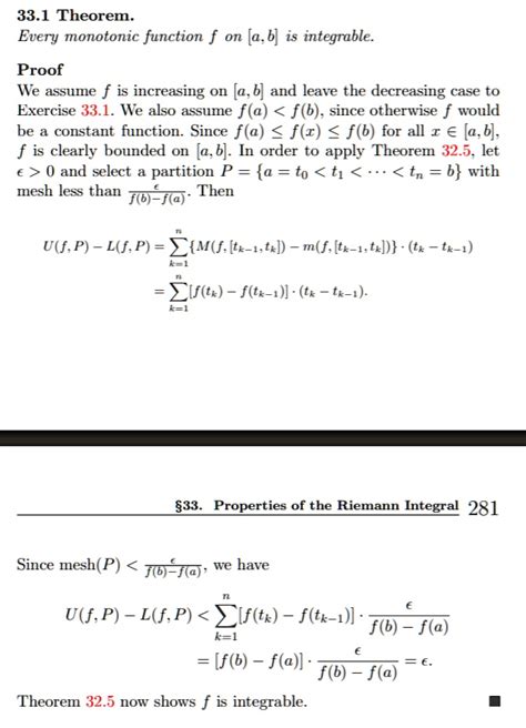 Constant Function Theorem