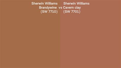 Sherwin Williams Brandywine Vs Cavern Clay Side By Side Comparison
