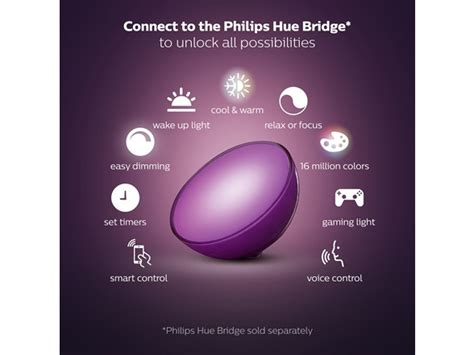 Philips Hue Go White Color Smart Lamp