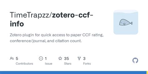 Zotero Ccf Info Doc Readme Zhcn Md At Main Timetrapzz Zotero Ccf Info